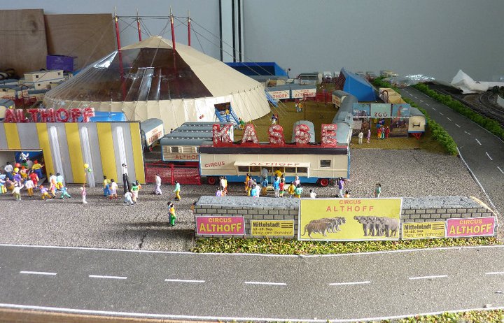 Circusmodellbau: Circus Althoff 1:87