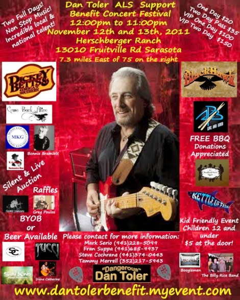 Classic Rock Here And Now: ‘Dangerous Dan’ Toler BENEFIT Headlines ...