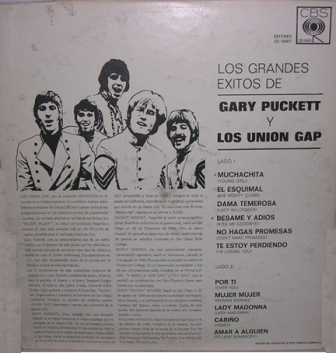 Barraezo Presenta: Los Grandes Exitos De Gary Puckett Y Los Union Gap ...