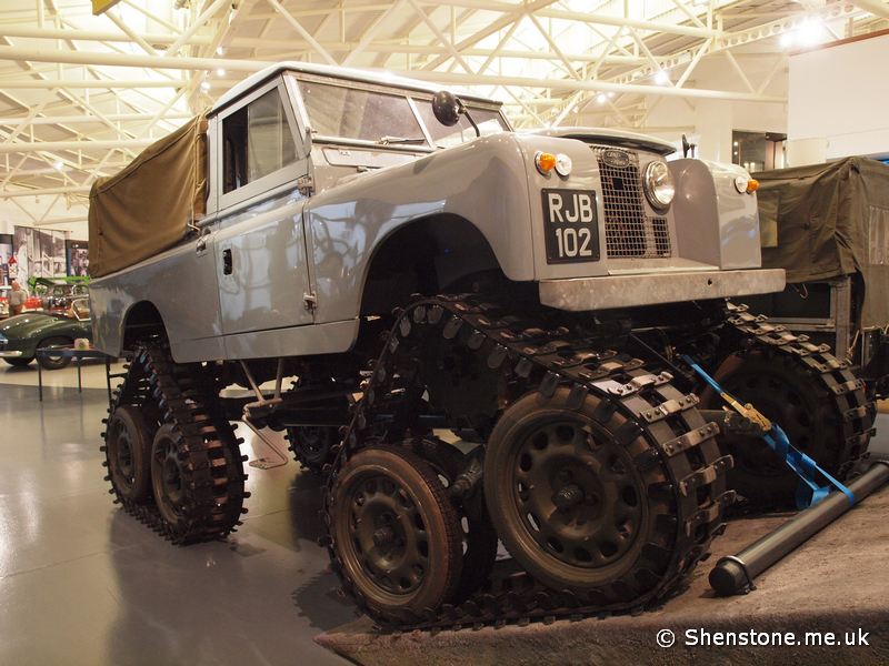 Land Rover Katy: Conversions. Cuthbertson Tracked Land Rover