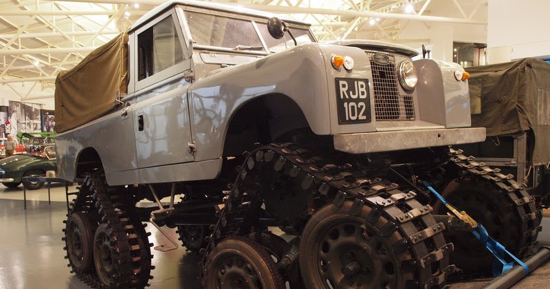 Land Rover Katy: Conversions. Cuthbertson Tracked Land Rover