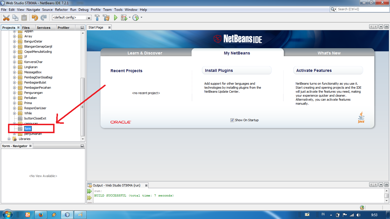 Frame Form Java Netbeans | Membuat Frame Form Java Netbeans ~ Materi ...