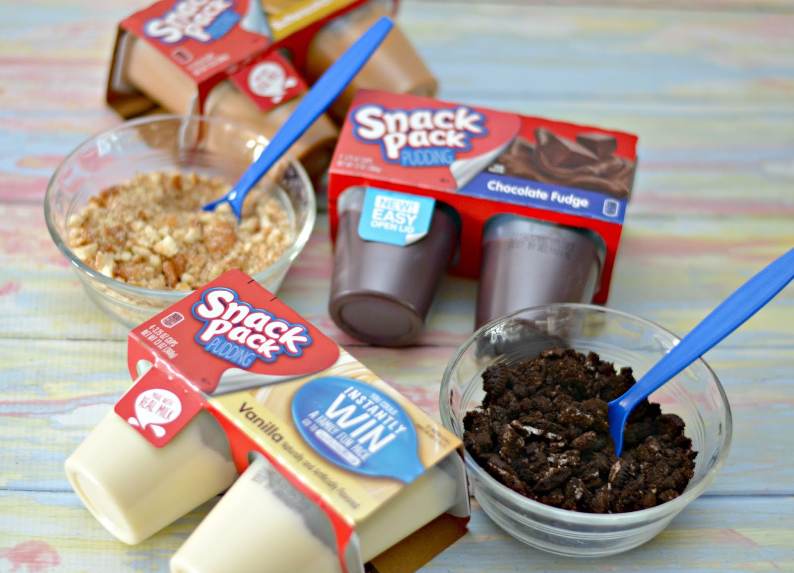 Funny Face Snack Pack® Pudding Cups - Building Our Story