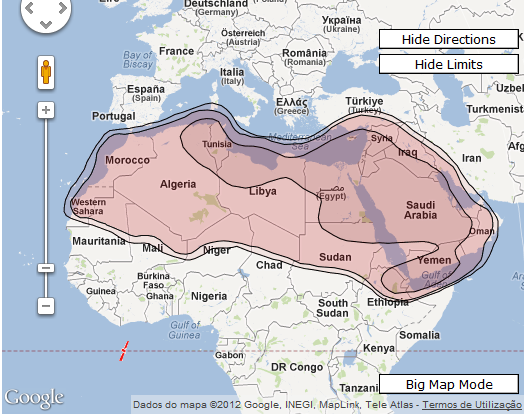 Satélite que cobre Portugal - NILESAT 101/102/201 e EUROBIRD 7 - 7.º ...
