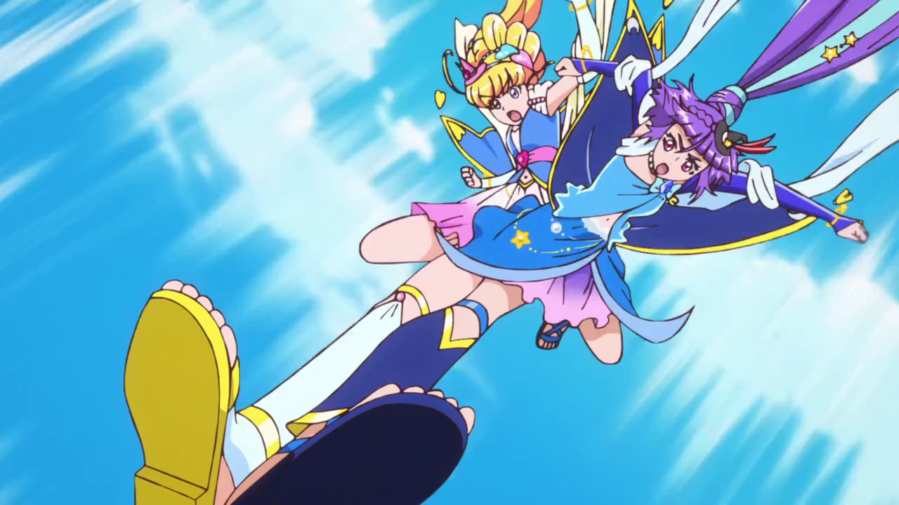 Anime Feet: Pretty Cure Super Stars: Foot Scenes