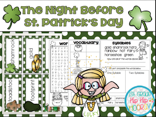 1st Grade Hip Hip Hooray!: The Night Before St. Patrick's Day!