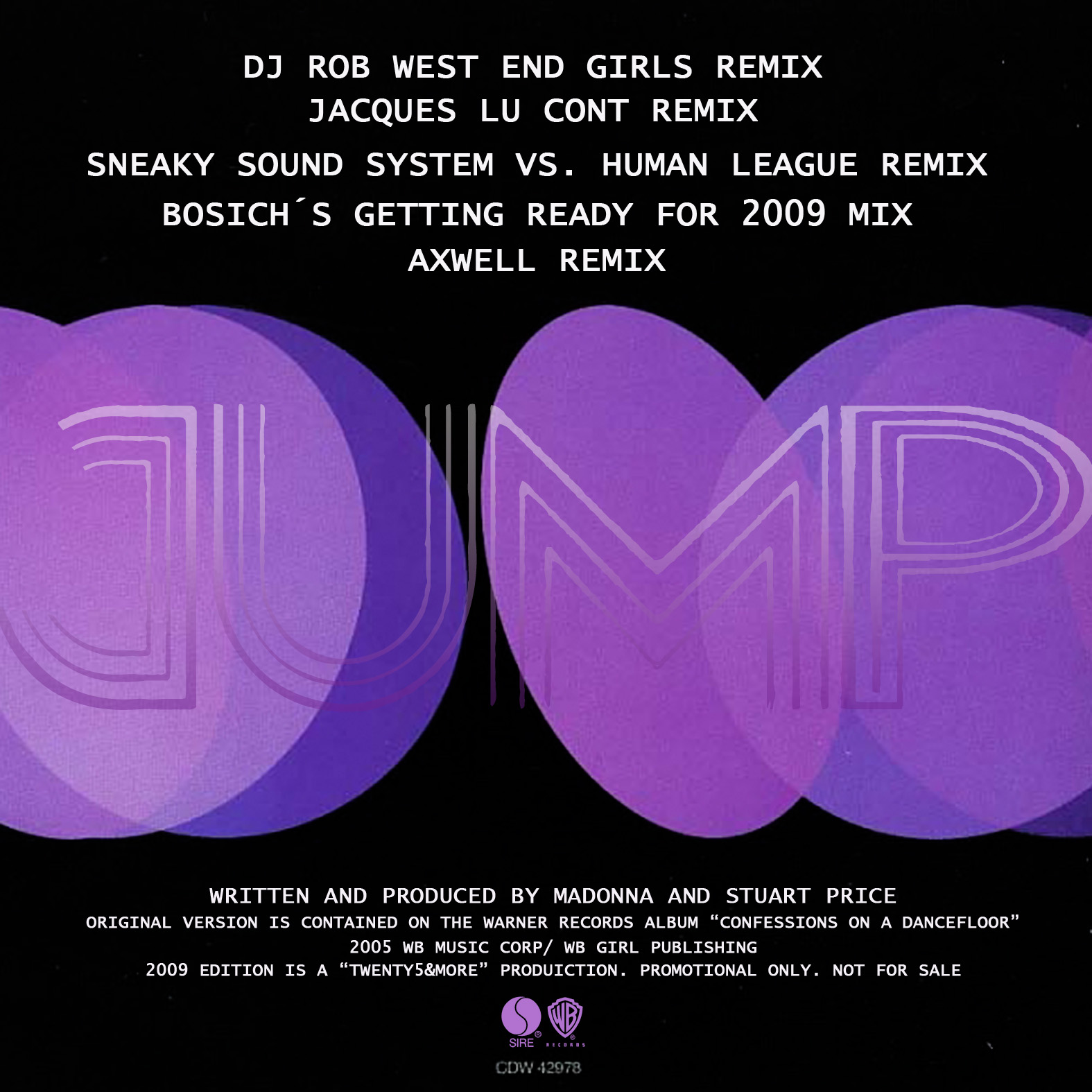 Madonna FanMade Covers: Jump - 2009 Edition