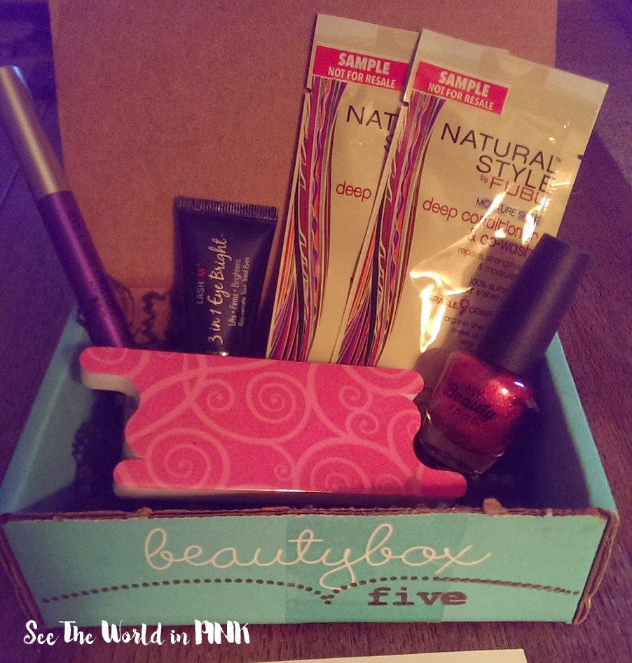 September 2014 Beauty Box 5 - Review and Unboxing | See the World in PINK