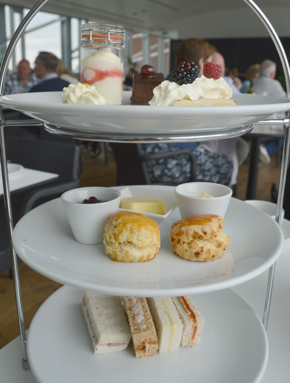 Afternoon Tea at Six, The Baltic | New Girl in Toon