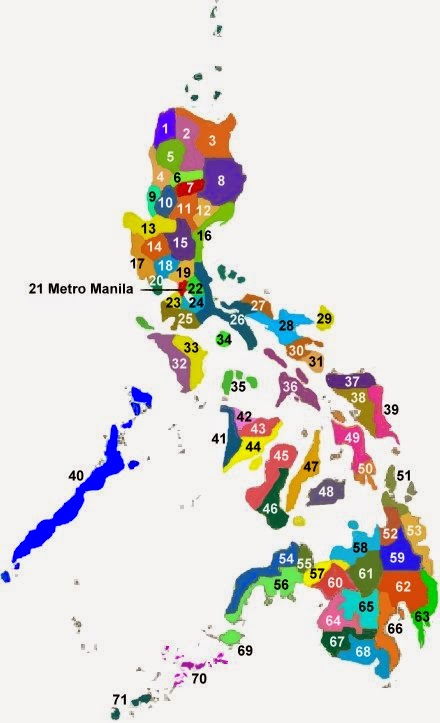 935 Area Code Philippines Map - Map