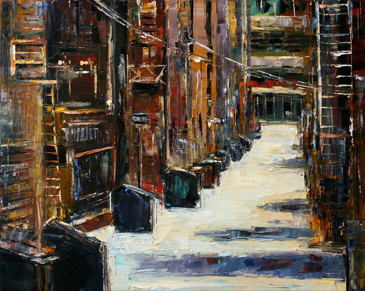 Debra Hurd Original Paintings AND Jazz Art: Urban architecture ...
