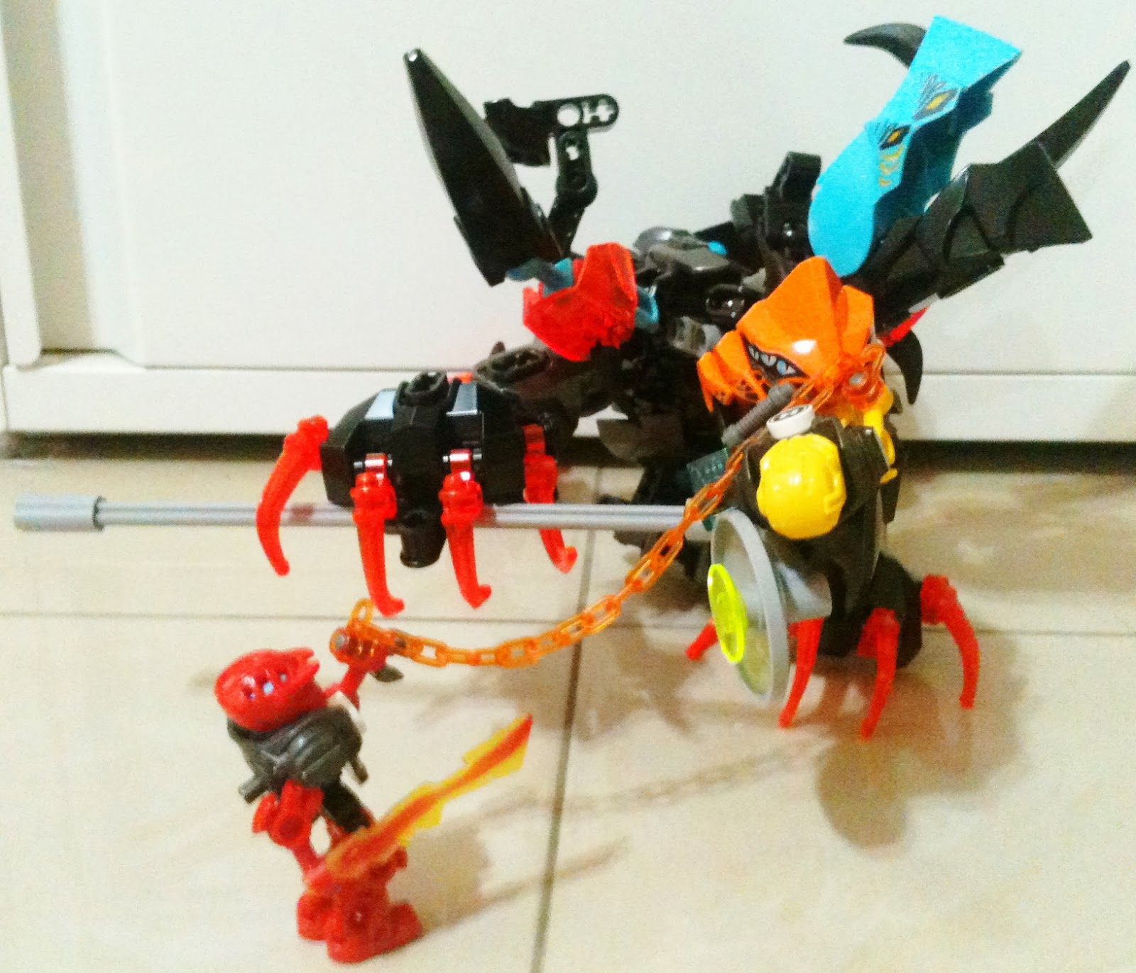 Lego Hero Factory Invasion From Below Splitter Beast Review