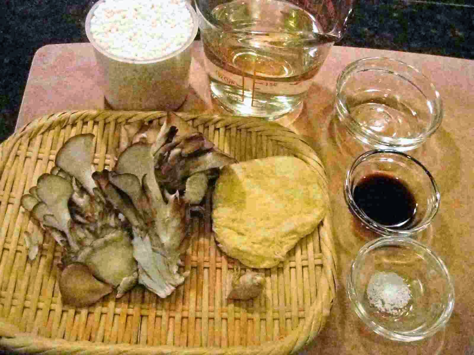 Recipes for Tom: Yaki-maitake gohan / steamed rice with grilled maitake ...