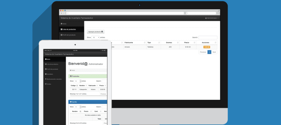SISTEMA PARA FARMACIAS DESARROLLADO CON PHP – MYSQL - PROYECTOS WEB