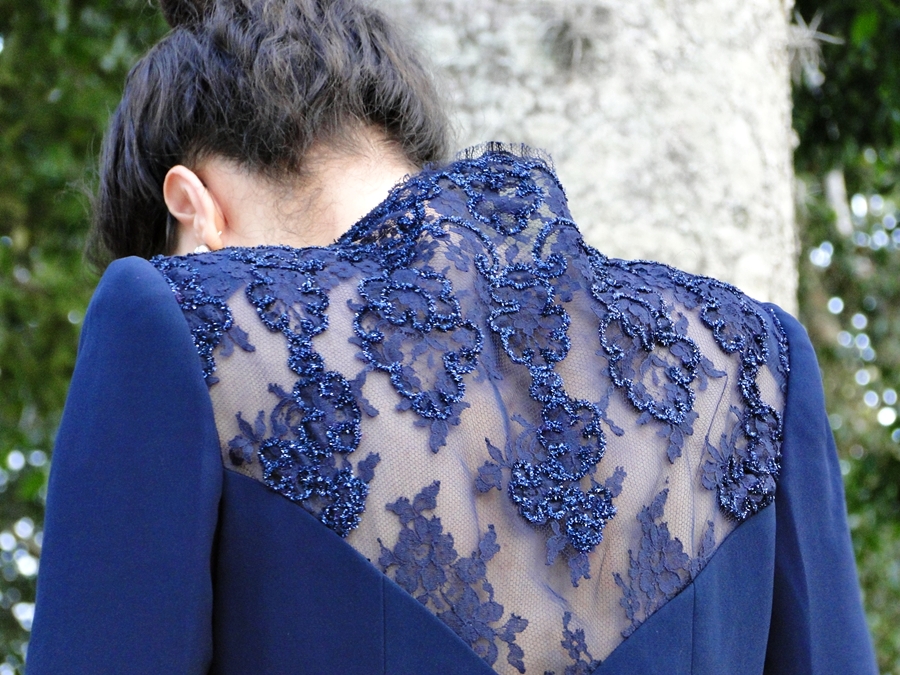 Titine & Totoche: Vintage Blue Lace Jacket