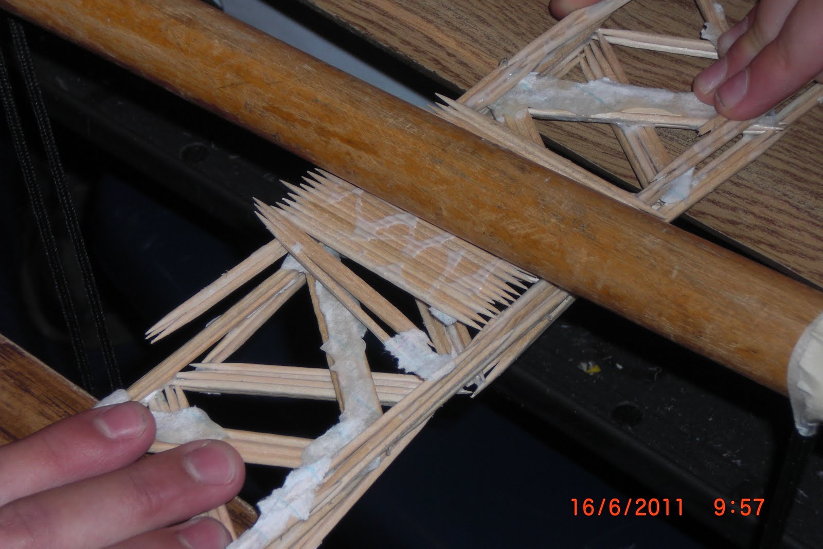 Mr. Lasher's News: Toothpick Bridge Competition