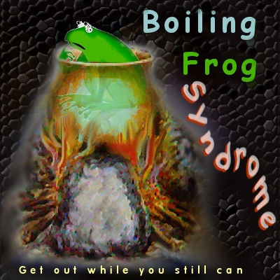 THE BOILING FROG SYNDROME - BlueIcyMind - A WonderLand Of Imaginations