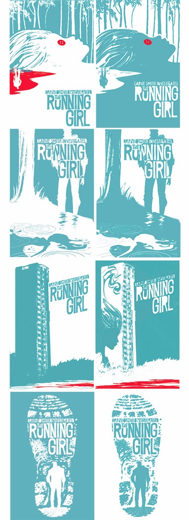 The Etherington Brothers: New Book cover - Running Girl by Simon Mason