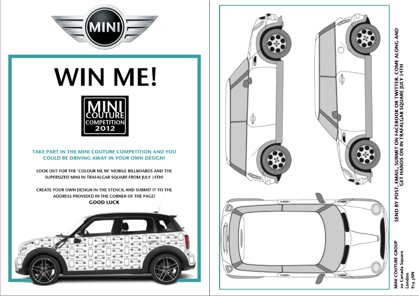 CV & Creative Portfolio: PROJECT 2 - MINI COOPER, BRAND DEVELOPMENT