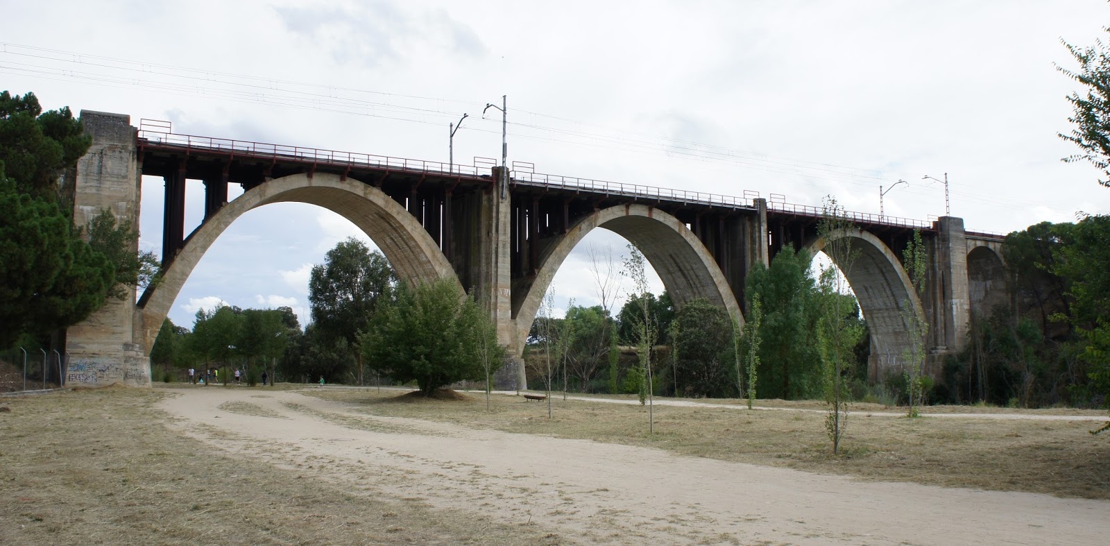 CAZANDO PUENTES: VIADUCTO DE EL PARDO SOBRE RÍO MANZANARES