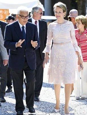 Royal Family Around the World: Queen Mathilde Of Belgium Visits The 57 ...