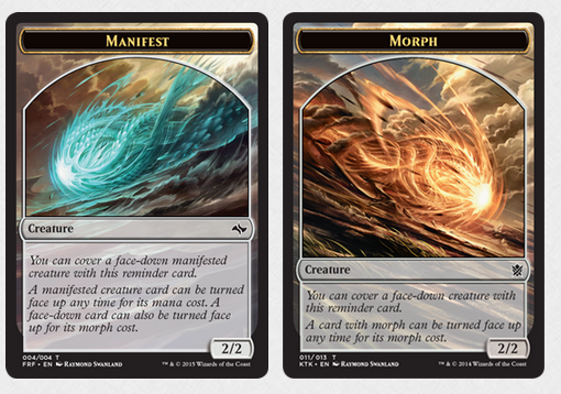 MTG Realm: Fate Reforged Tokens