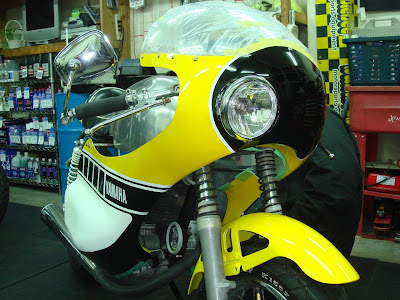 Yamaha YD 125 Cafe Racer - Lsr Bikes