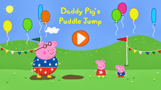 Kids' app review : Daddy Pig’s Puddle Jump | Look Look Look Draw