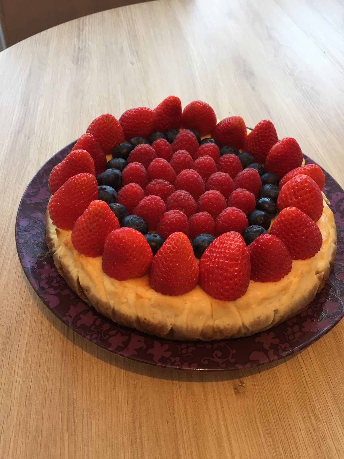 Bistro Becs and Family: Greek Yoghurt and Honey Baked Cheesecake with ...