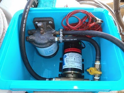 Boat Projects: Portable Fuel Transfer Pump and Filter
