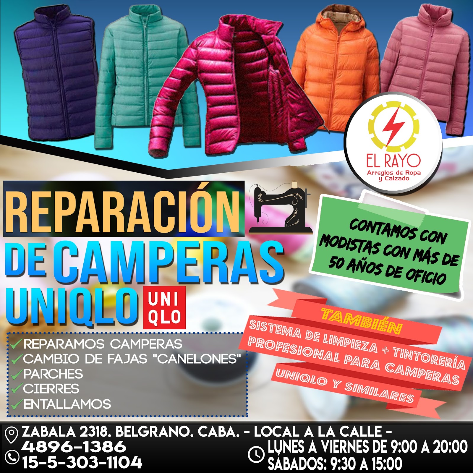 Arreglos de Ropa. Modista - Costurera. Zabala 2318. Belgrano - Whatsapp ...