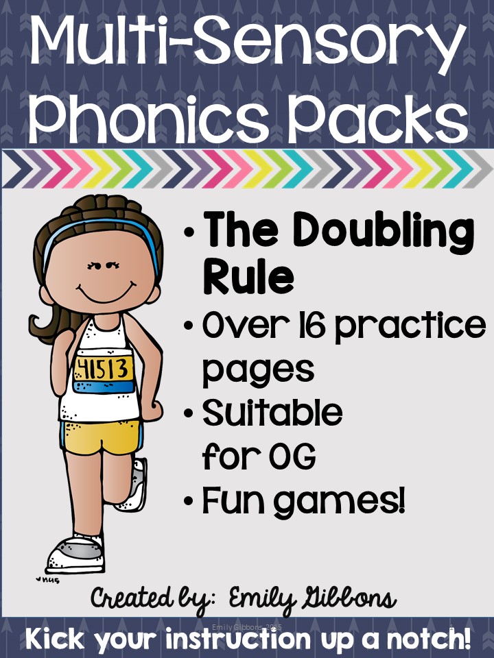 The Doubling Rule Spelling Game | The Literacy Nest