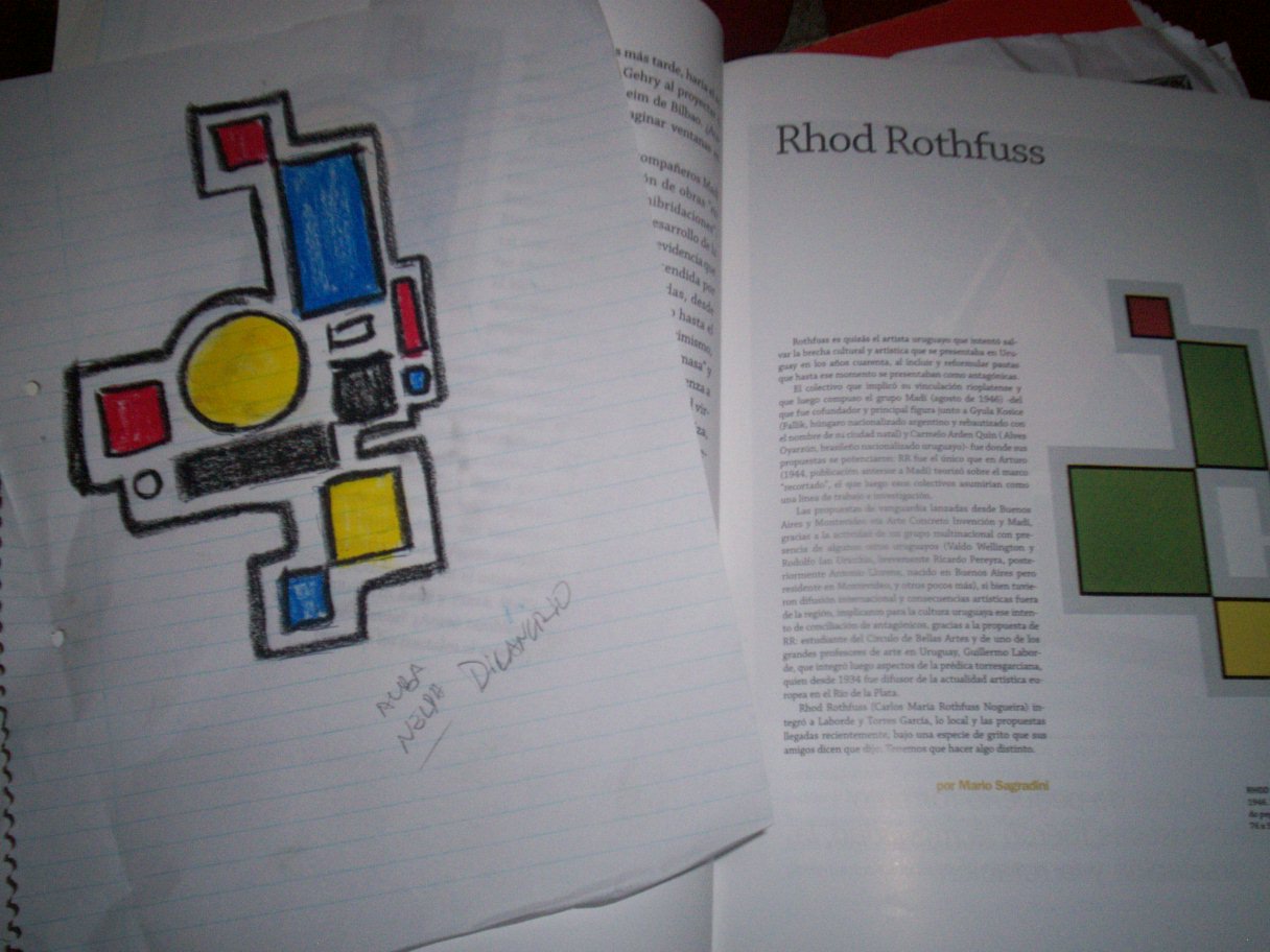 ARTE EN LA ESCUELA; INTERVENCIONES ARTISTICAS: HOMENAJE A RHOD ROTHFUSS ...