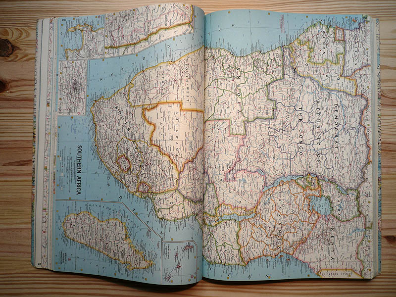 + harvest +: NATIONAL GEOGRAPHIC ATLAS, 1970