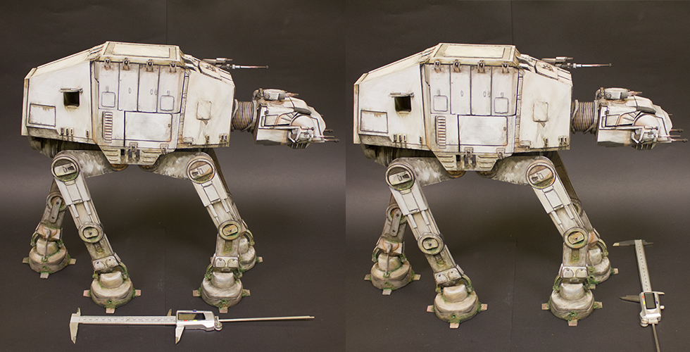 Starwars AT-AT Walker 3D Print Model | Assembly Figure | Nixon's 3D Models