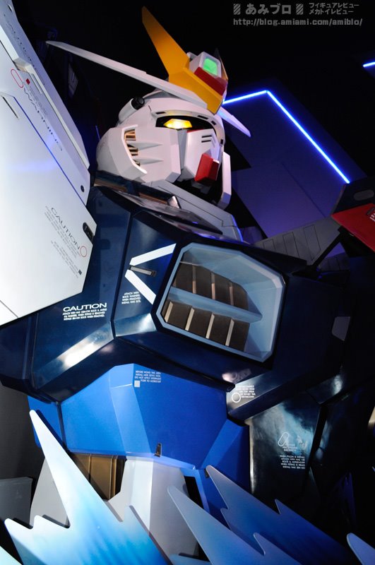 Gundam Front Tokyo limited venue items, indoor and outdoor exhibition ...