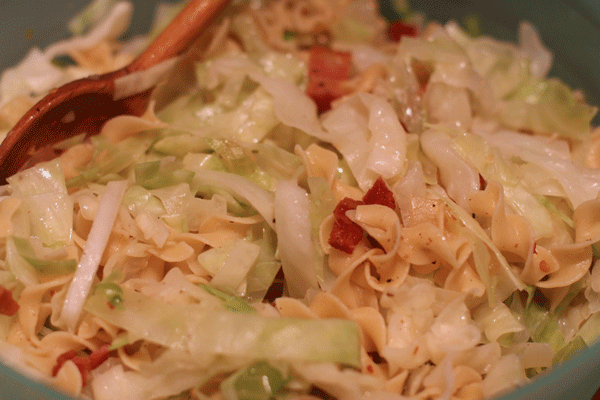 International Recipe Syndicate: Halushki Recipe