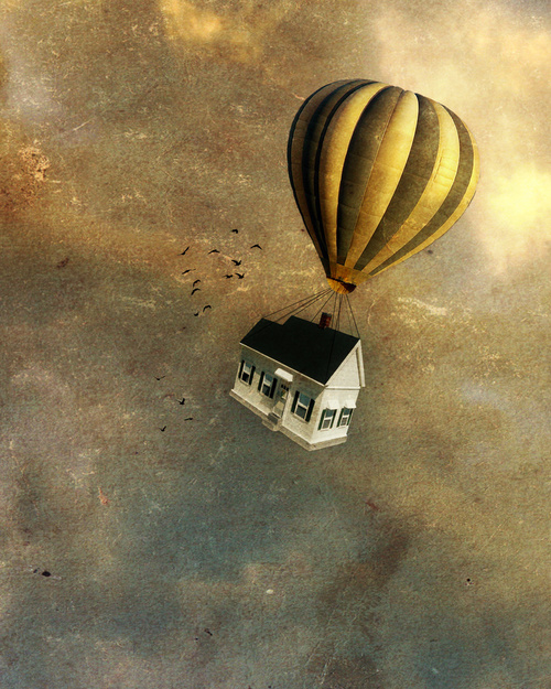 FLYING HOUSE: Flying House Art and Pictures