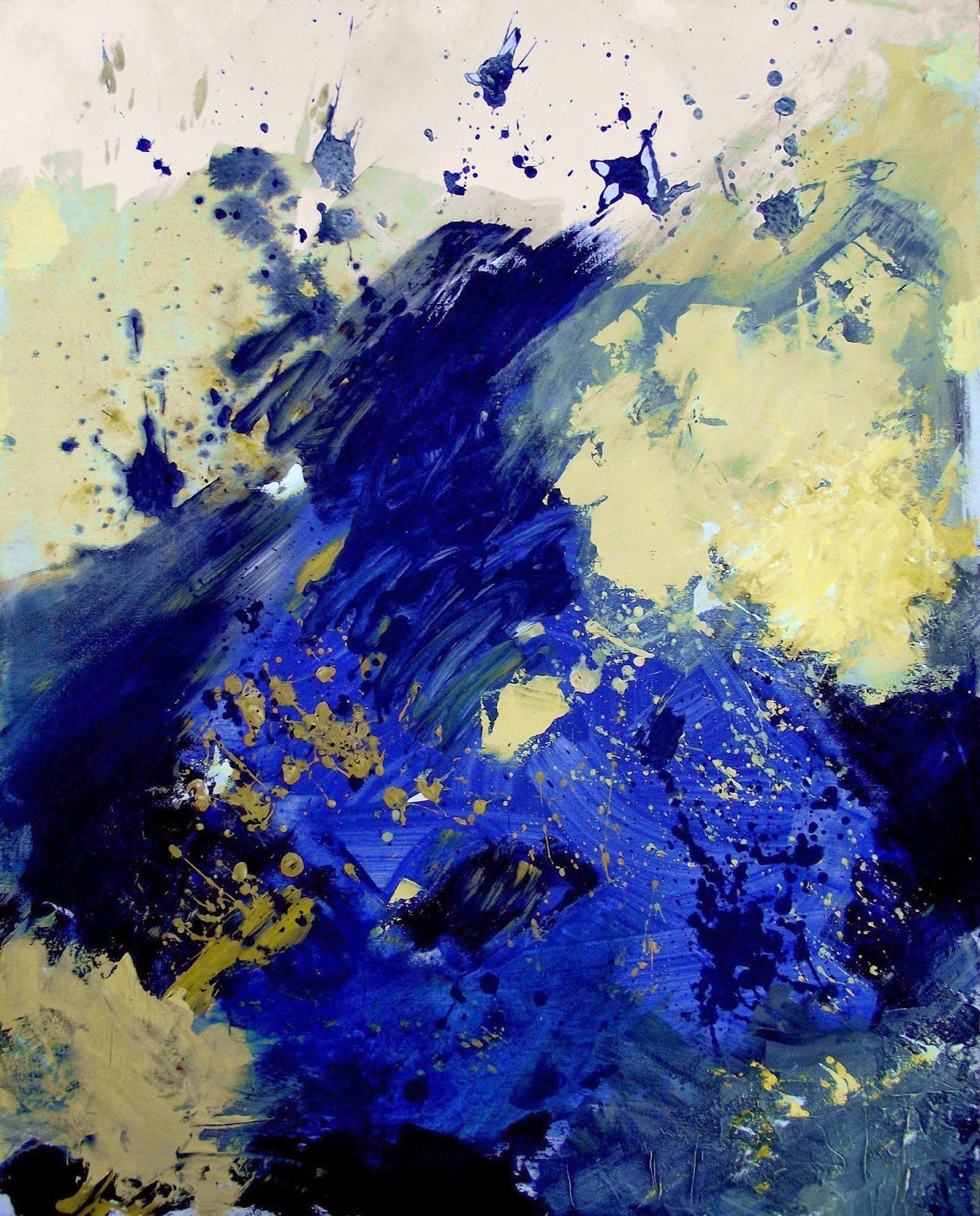 MIS CUADROS (Pintura abstracta): ABSTRACCIÓN GESTUAL