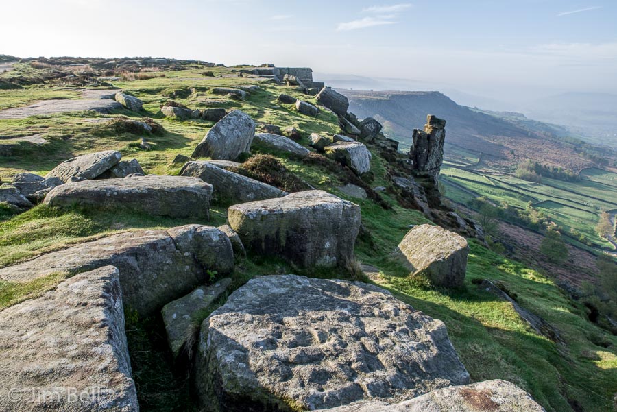 Out & About: Curbar Edge and the Old Curbar Horse Trough