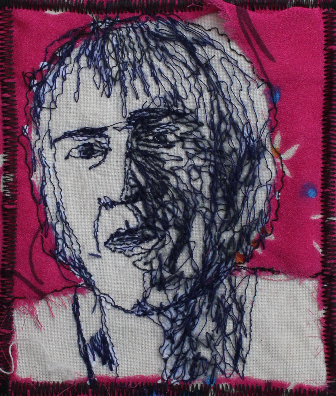 Joanna Woodbridge: My stitched portraits