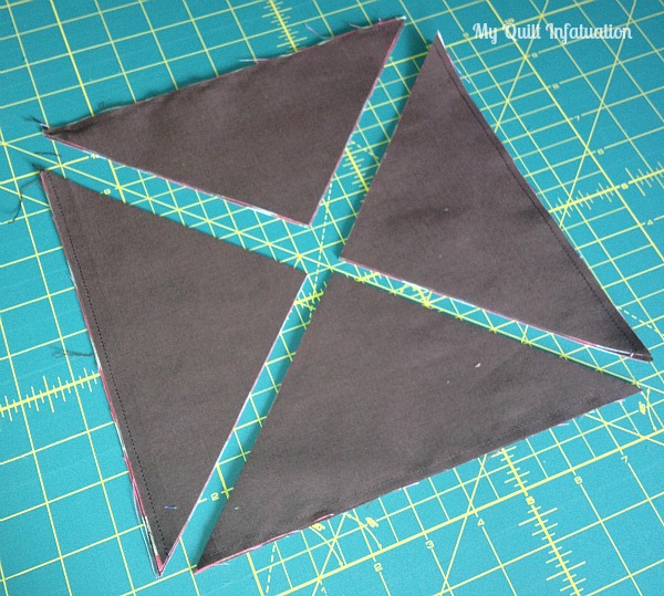 My Quilt Infatuation: Easy Peasy Chevron Quilt Tutorial