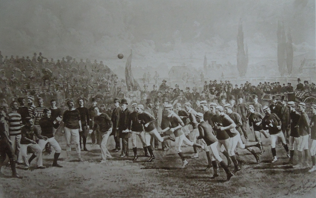 Football of Yore: 1874 Notman Composite Photo Hamilton / Argonaut Rugby ...