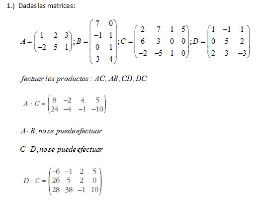 Matemáticas y Física de Ciencias Ambientales UNED. : Tema 1 Álgebra de ...