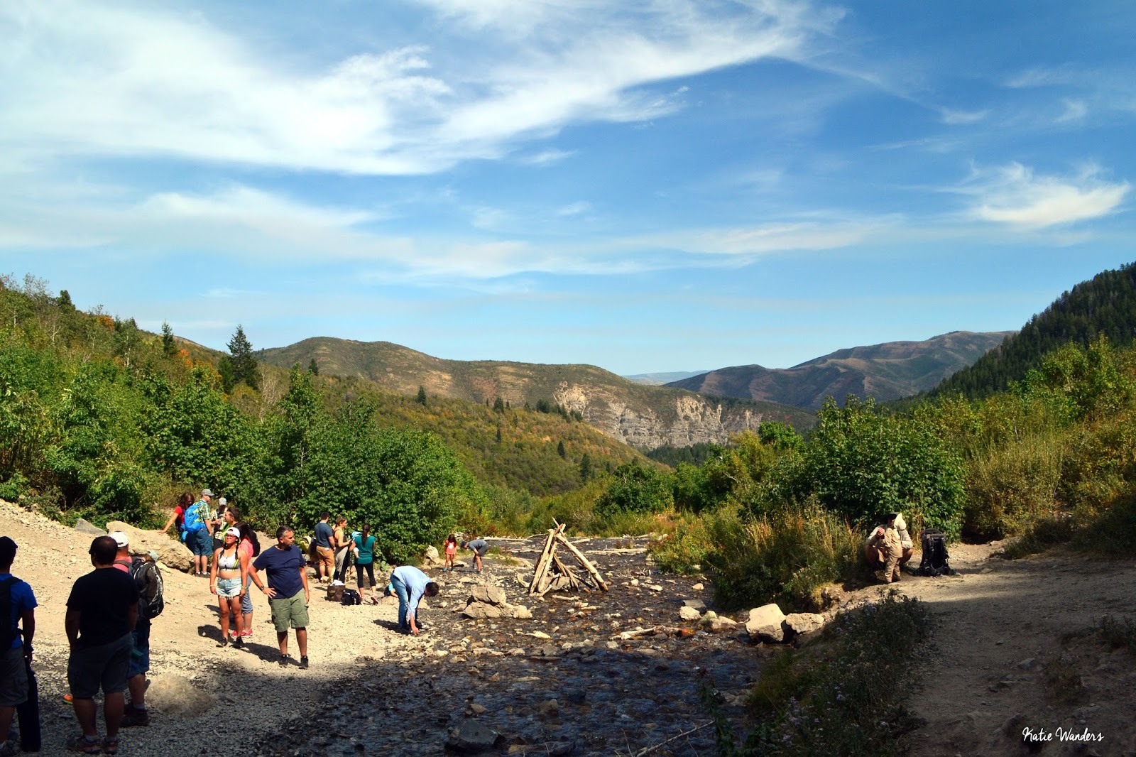 Katie Wanders : Stewart Falls Hike via Aspen Grove, Provo Utah