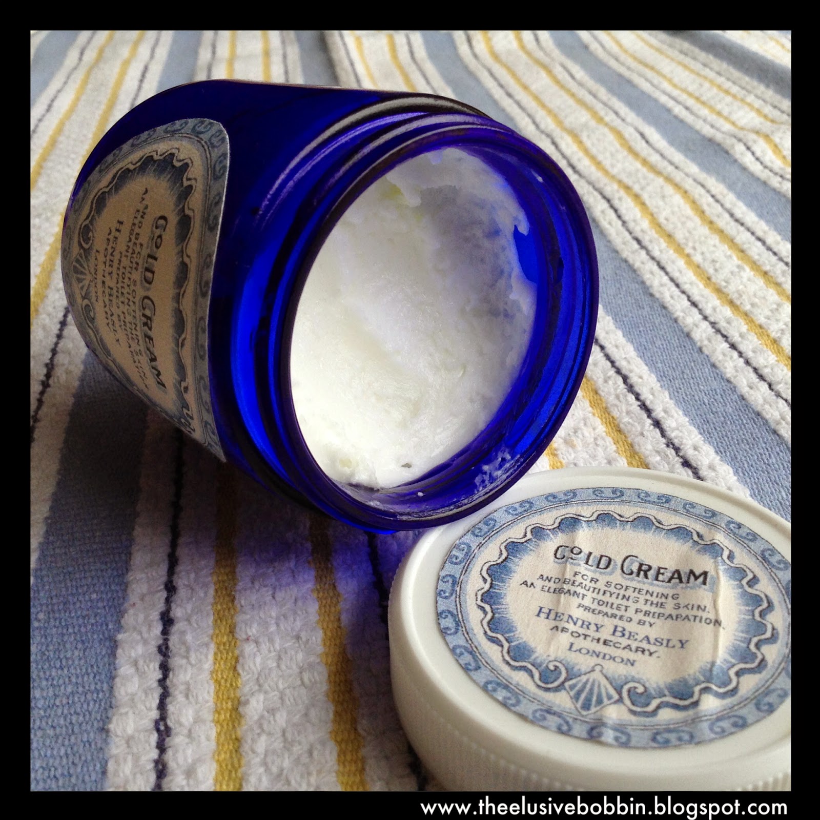 The Elusive Bobbin: Victorian Vanities - Cold Cream