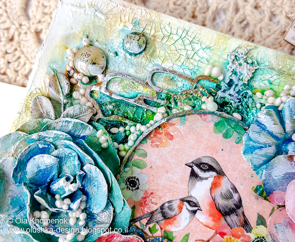 Scrapiniec inspirations on blogspot: Altered notebook with mixed media ...