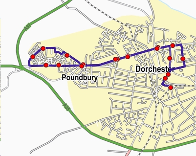 Public Transport Experience: Dawdling at Dorchester
