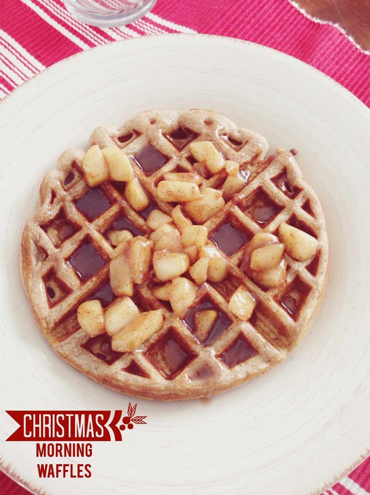 Two Sweets: Christmas Morning Waffles