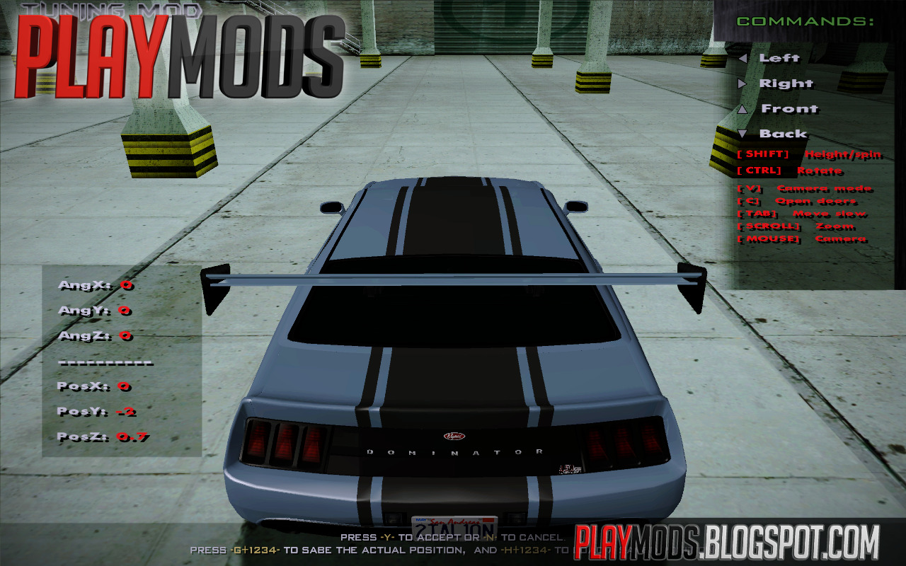GTABERSAMA: GTA SA - Tuning Mod 0.9 by Junior_Djjr